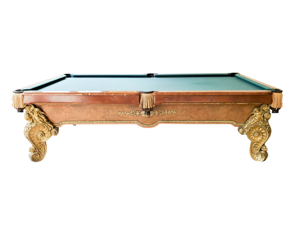 Antique Gilded Italian Billiard Table – Luxe Furniture Inc